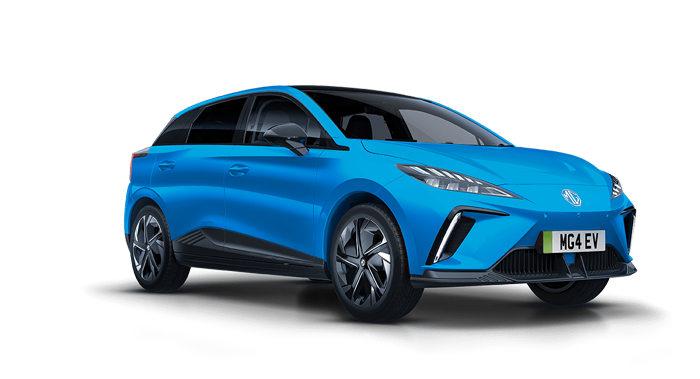 New Offer MG 4 EV Trophy Long Range Electric In Holborn Blue from ...