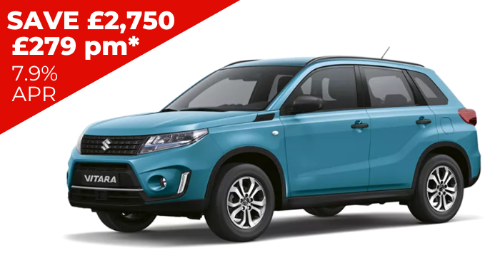 New Offer Suzuki Vitara Go Hybrid In Choice of colours from Chapelhouse