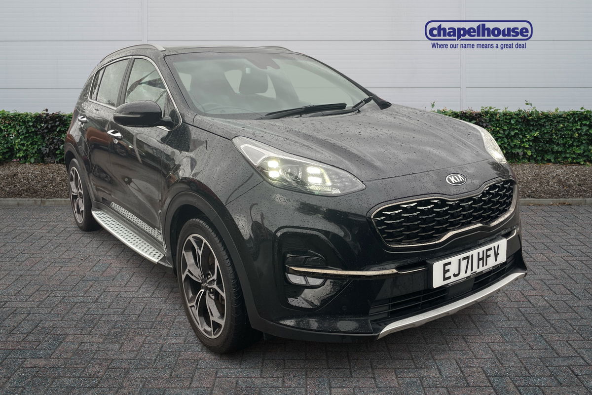 Used 2022 Kia Sportage GT-Line S CRDi MHEV 4X4 S-A 1.6 5dr SUV Black ...