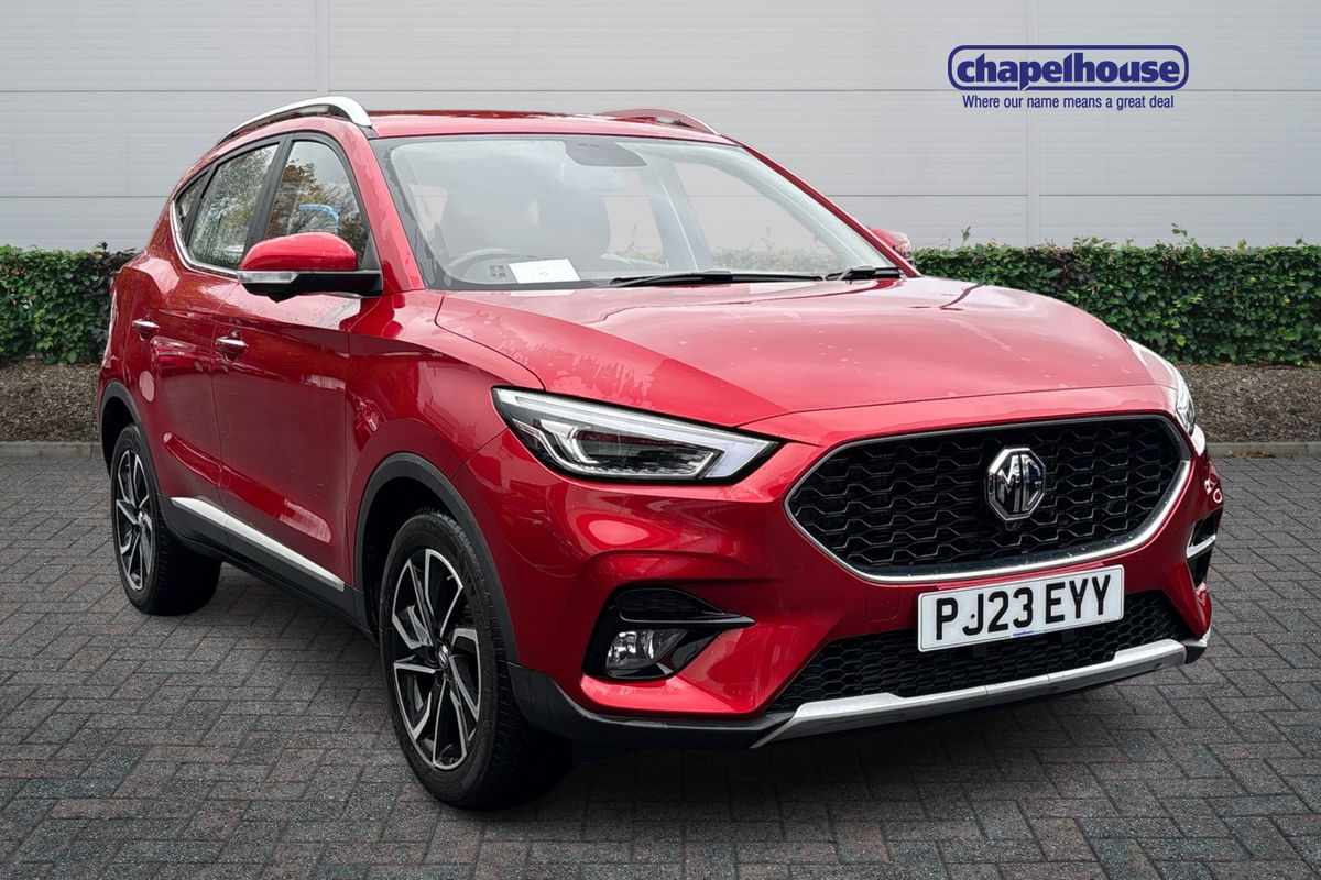Used 2023 MG ZS Exclusive TGDi Auto 1.0 5dr SUV Red Automatic | Used ...