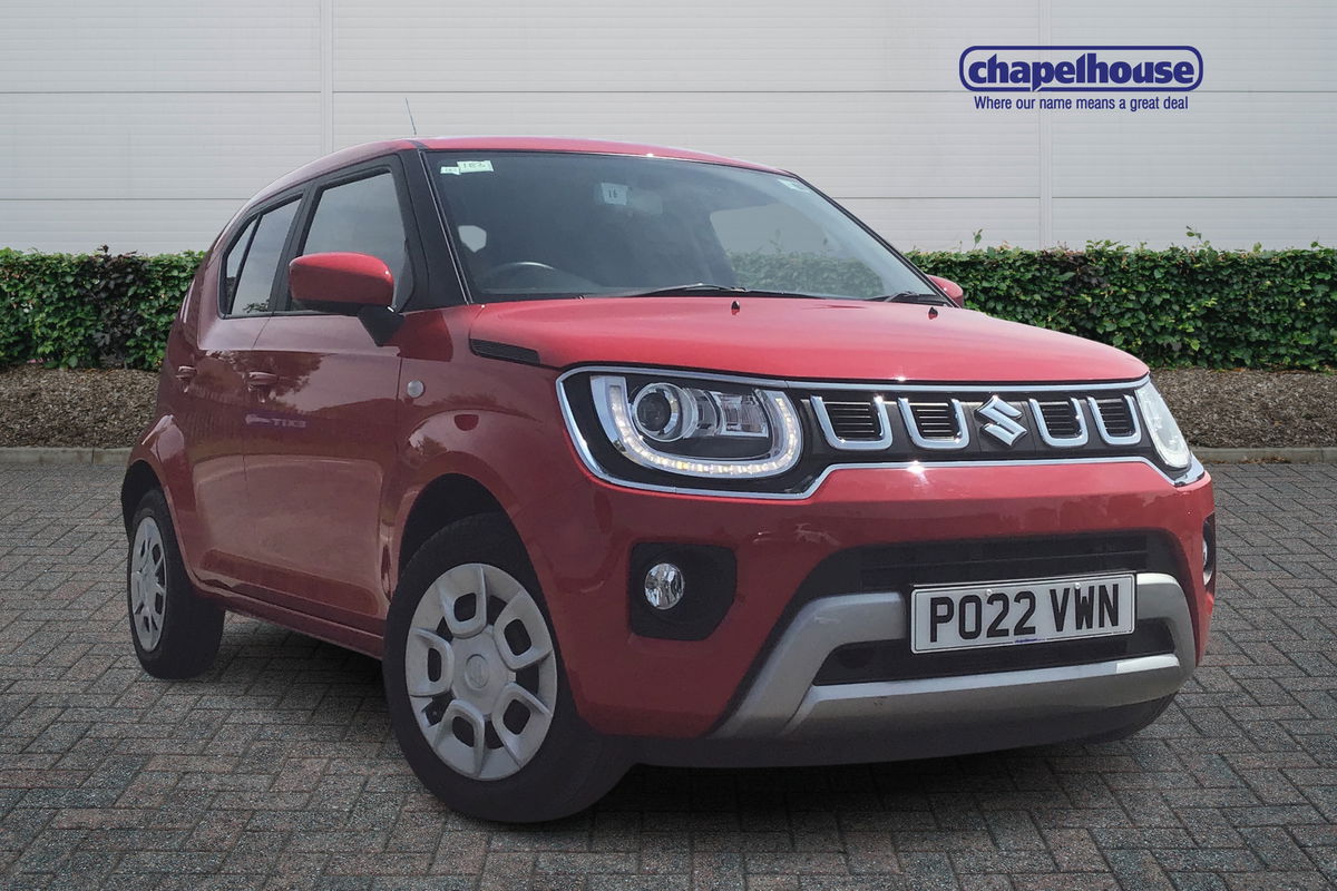 Used 2022 Suzuki Ignis SZ3 Dualjet MHEV 1.2 5dr SUV Red Manual | Used ...